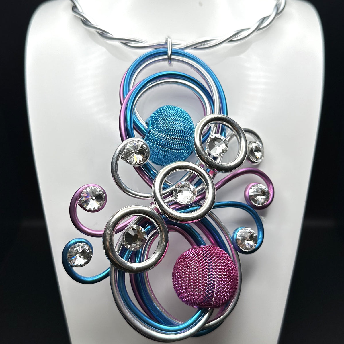 Jeff Lieb Cotton Candy Necklace-JL-21622 – Unique Apparel USA