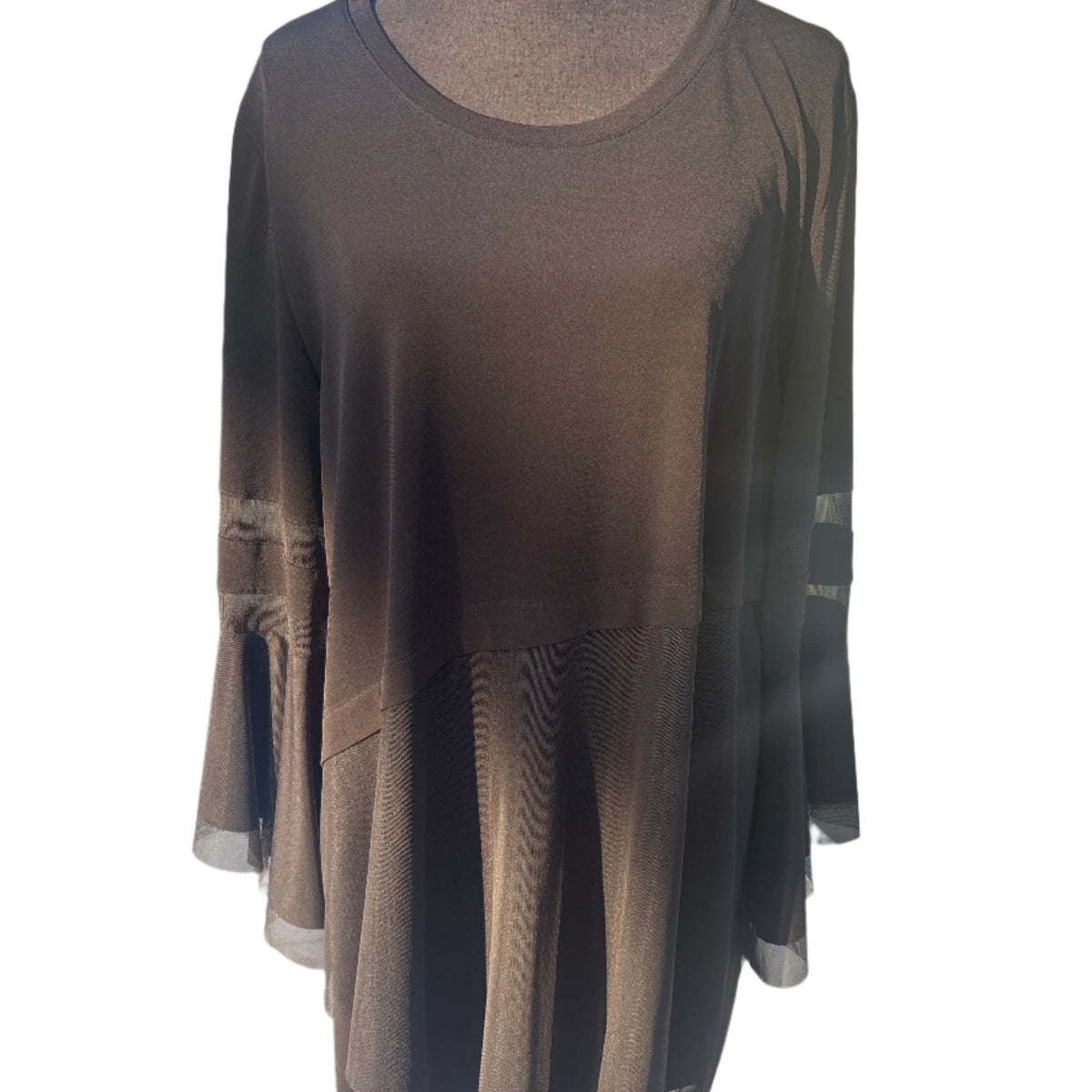 IC Collection Mesh Sleeve Tunic 3402T – Unique Apparel USA