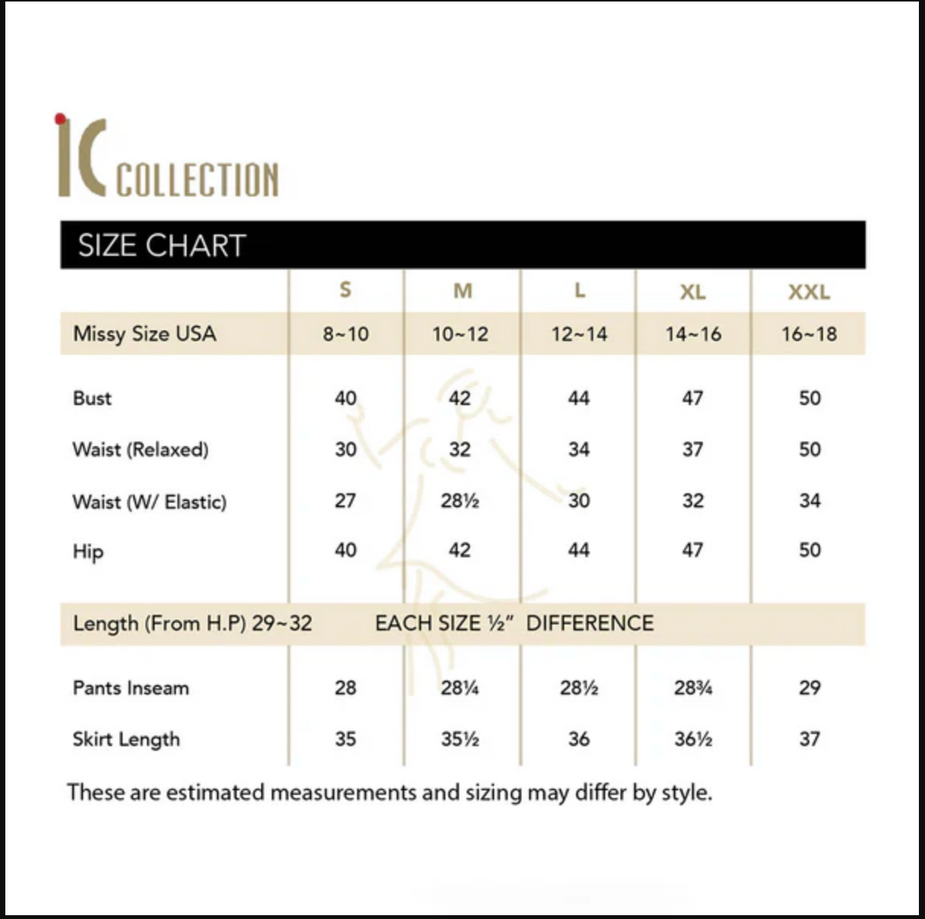 Size Charts – Unique Apparel USA