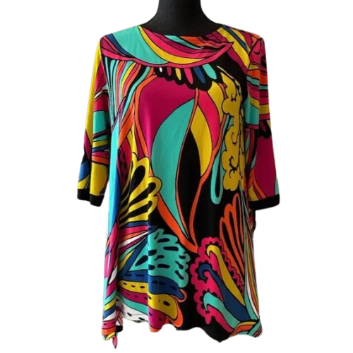 Eva Varro Gaby Trapeze Tunic-T12618-GABY – Unique Apparel USA
